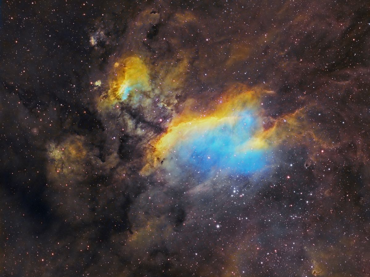 IC 4628, la nébuleuse de la Crevette